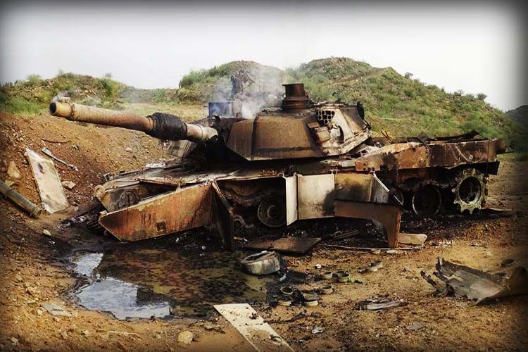 Update 1: Yemeni army destroys Saudi Abrams tank in Jizan – Yemen Press ...