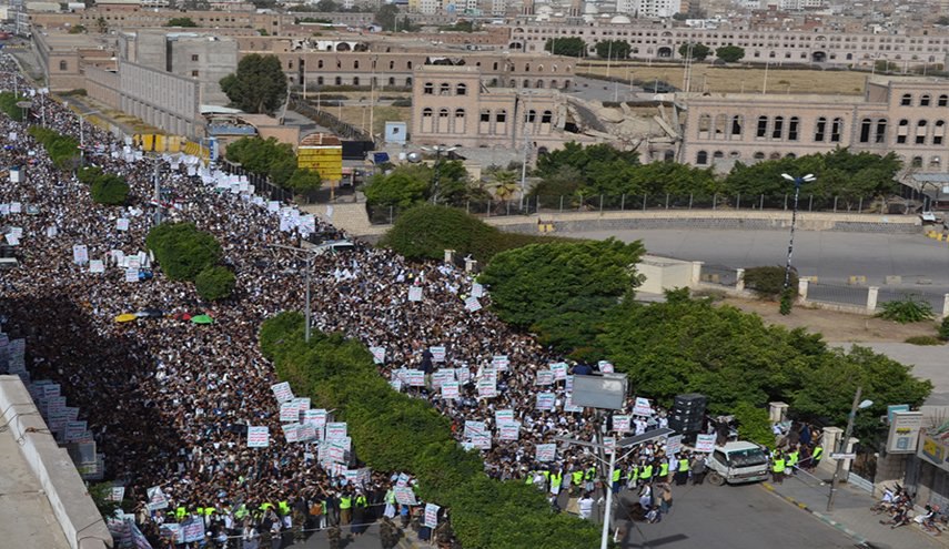 Capital Sanaa witnesses massive mass rally to commemorate anniversary ...