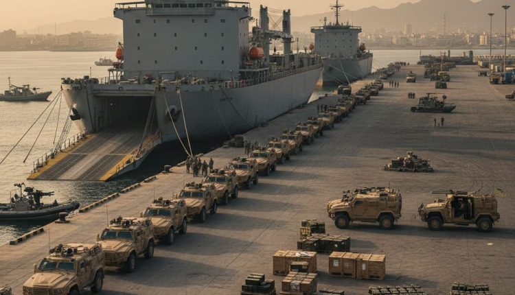 Emirati cargo ship arrives in Mukalla carrying arms for STC forces in ...